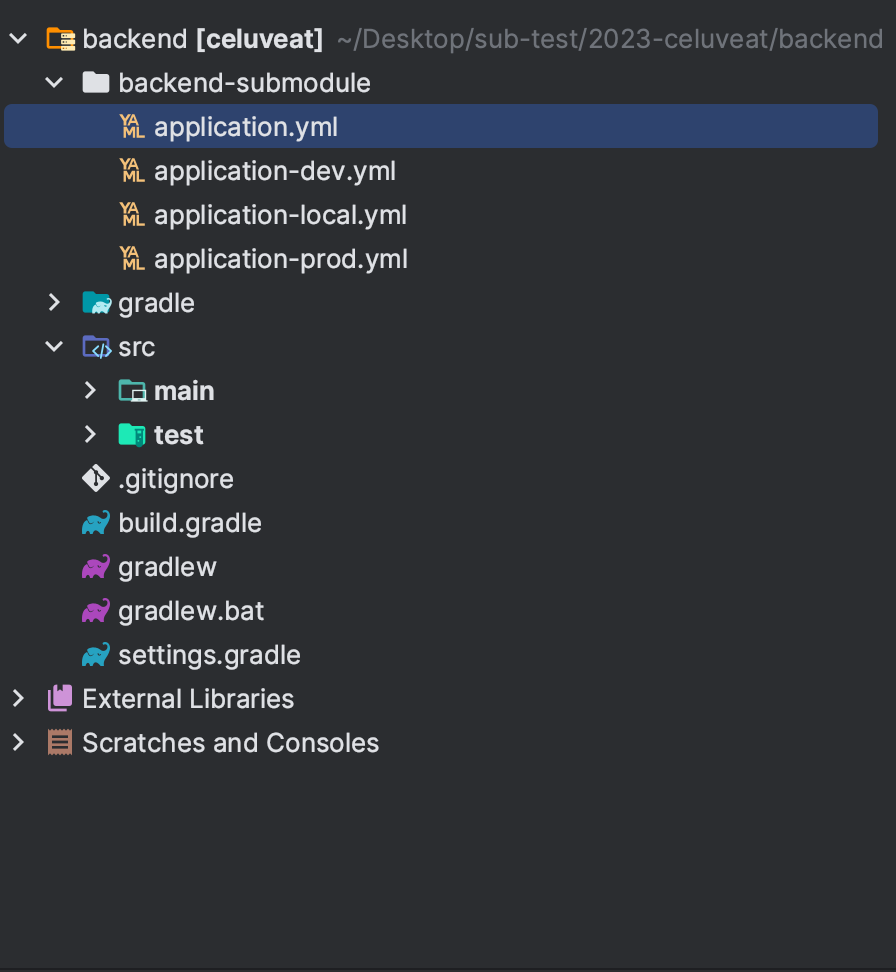 Submodule 도입하기 | Celuveat